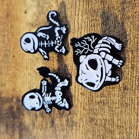 Pokemon | Other | Skeleton Pokemon Collectors Pin | Poshmark